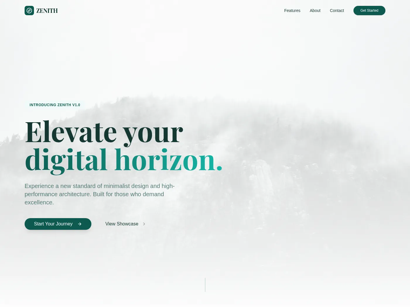 Simple Landing Page