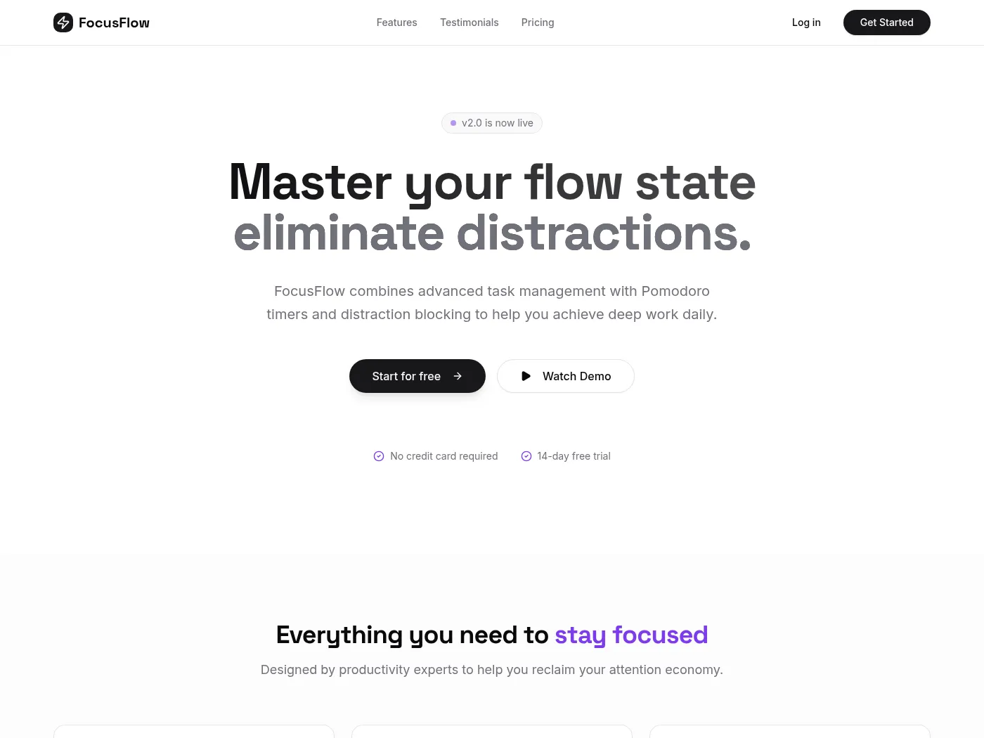 LandingPage Starter