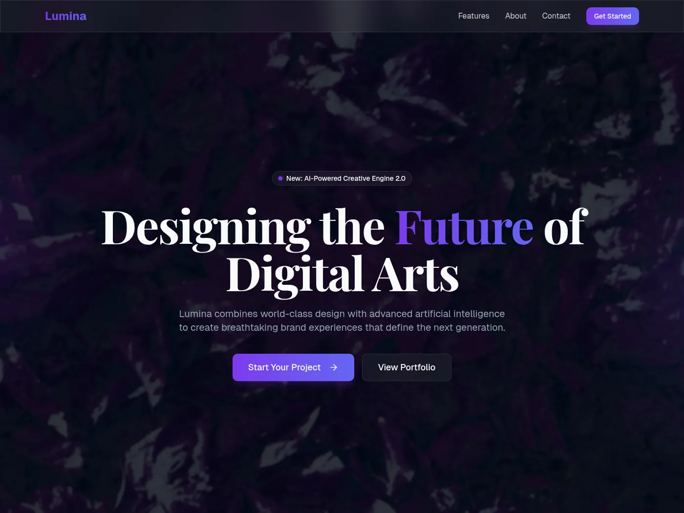 Simple Landing Page