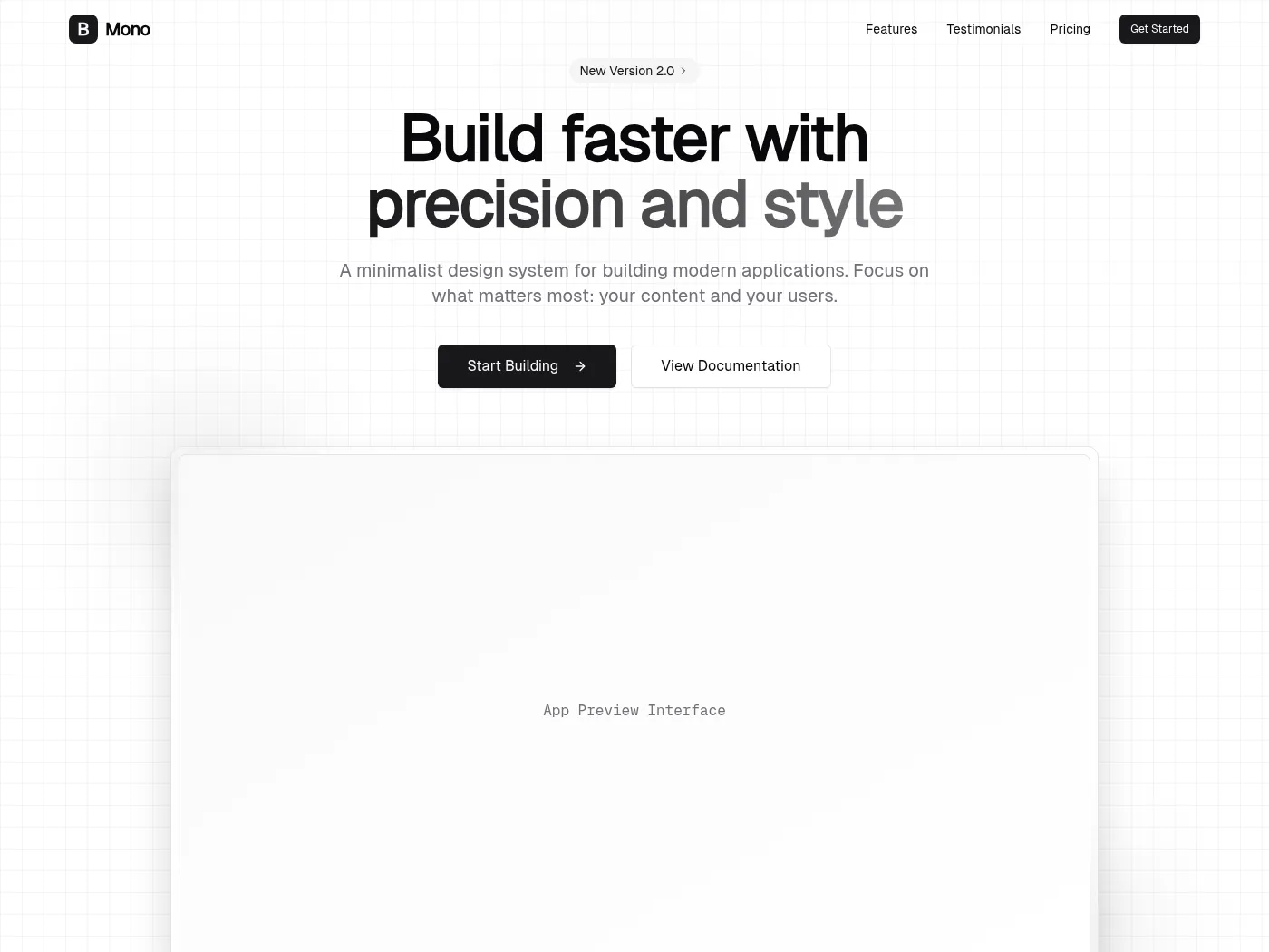 Simple Landing Page