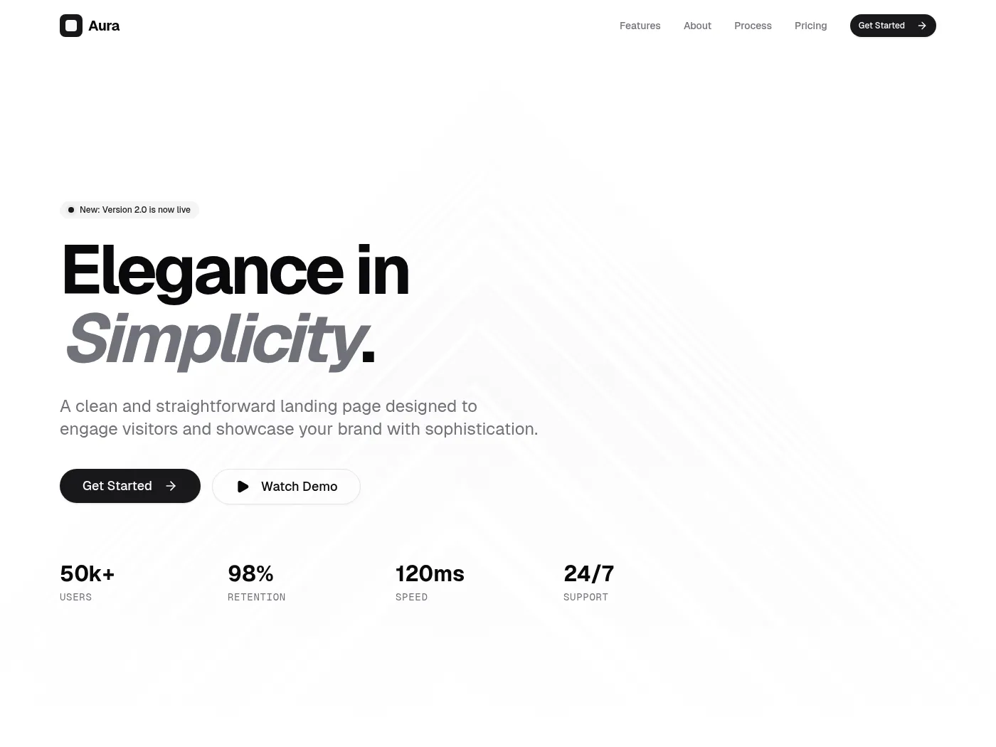 LandingPage Simple