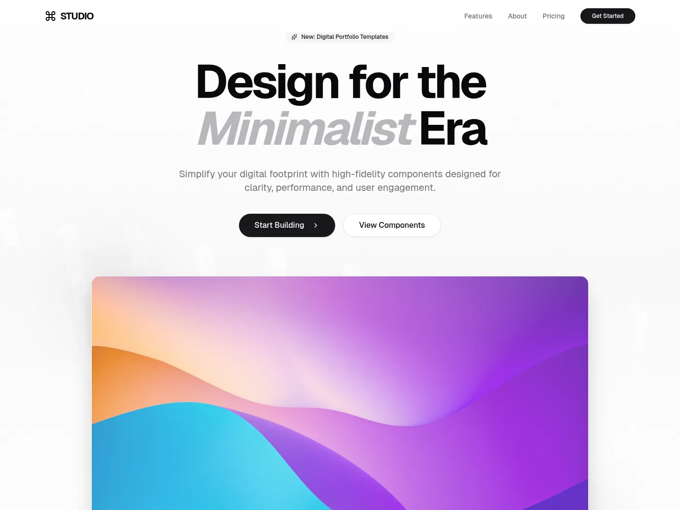 Simple Landing Page