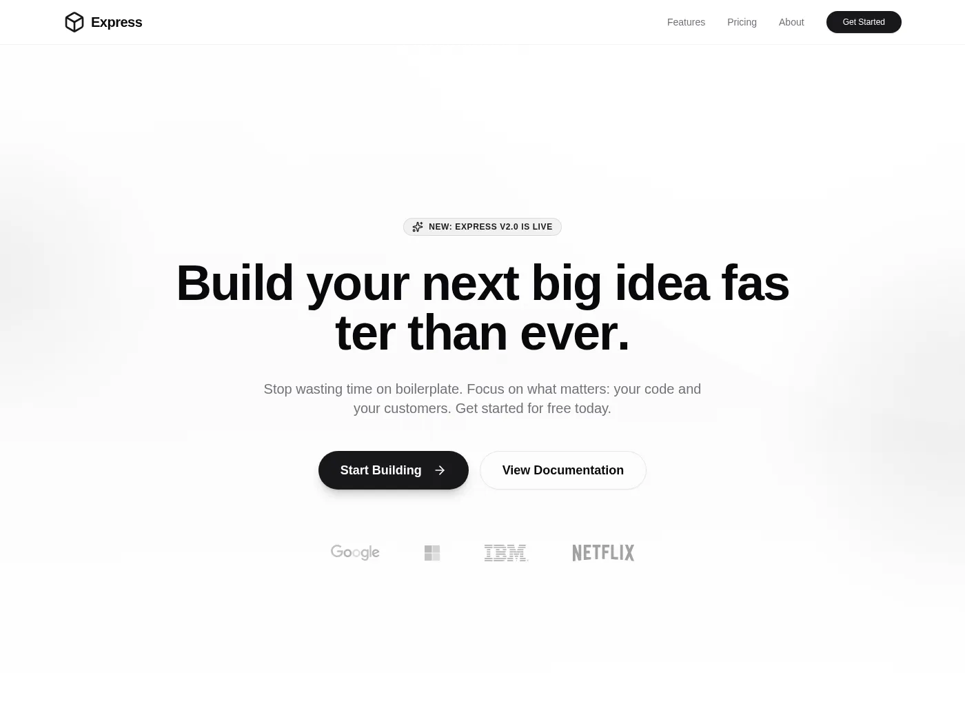 Landing Page Express