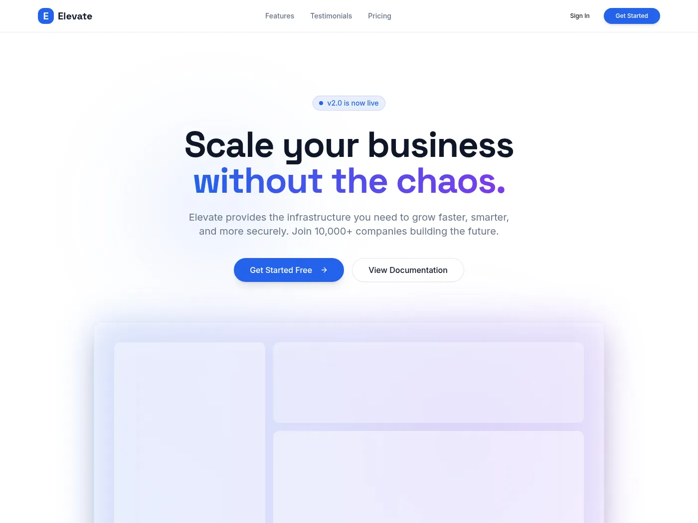 Quick Landing Page