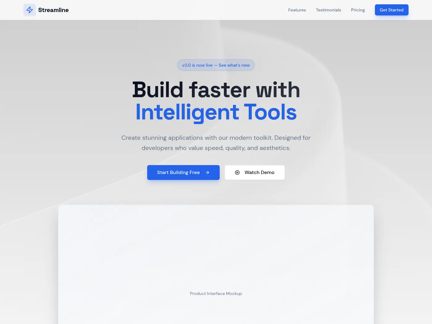 Simple Landing Page