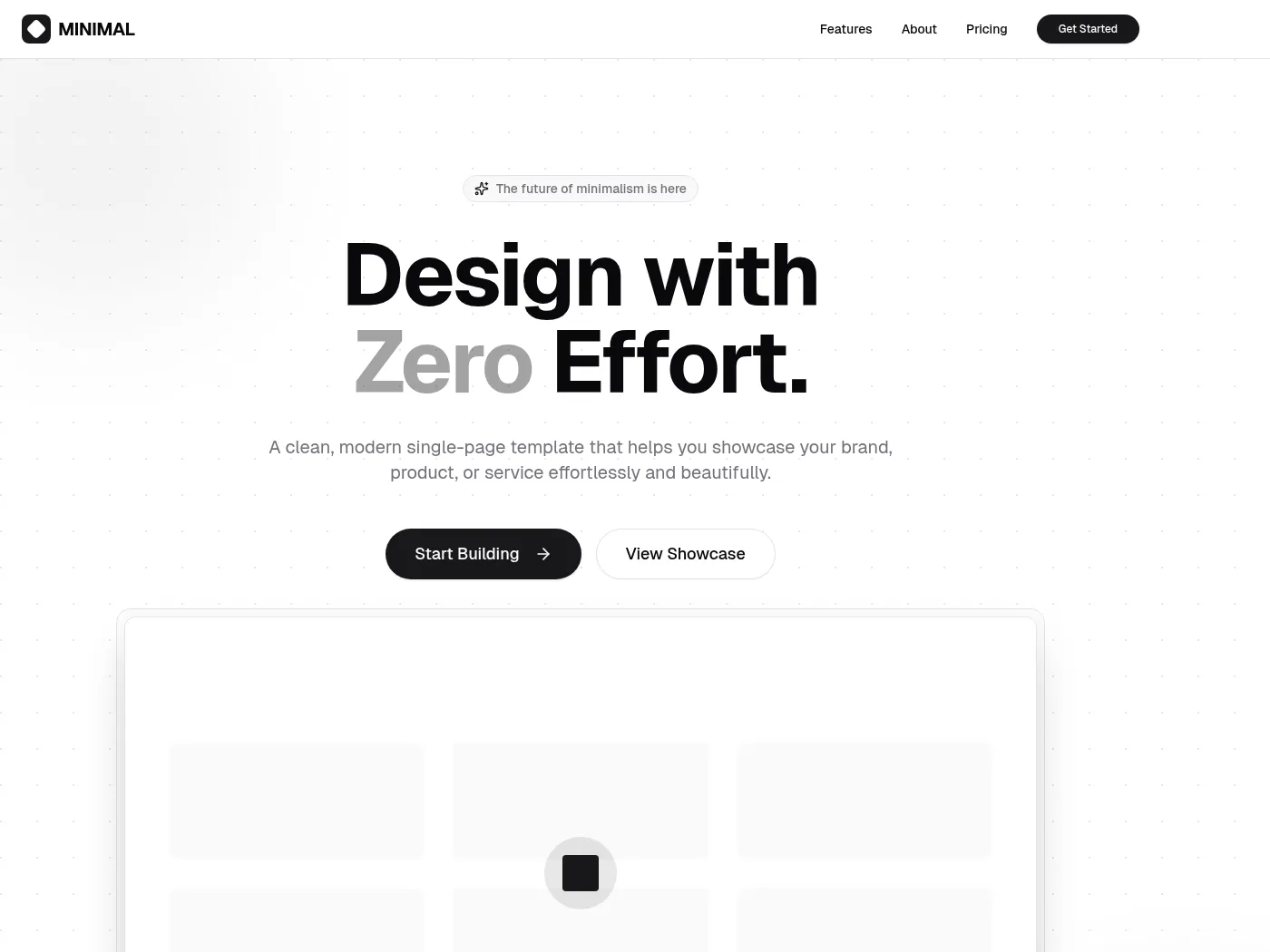 Simple Landing Page