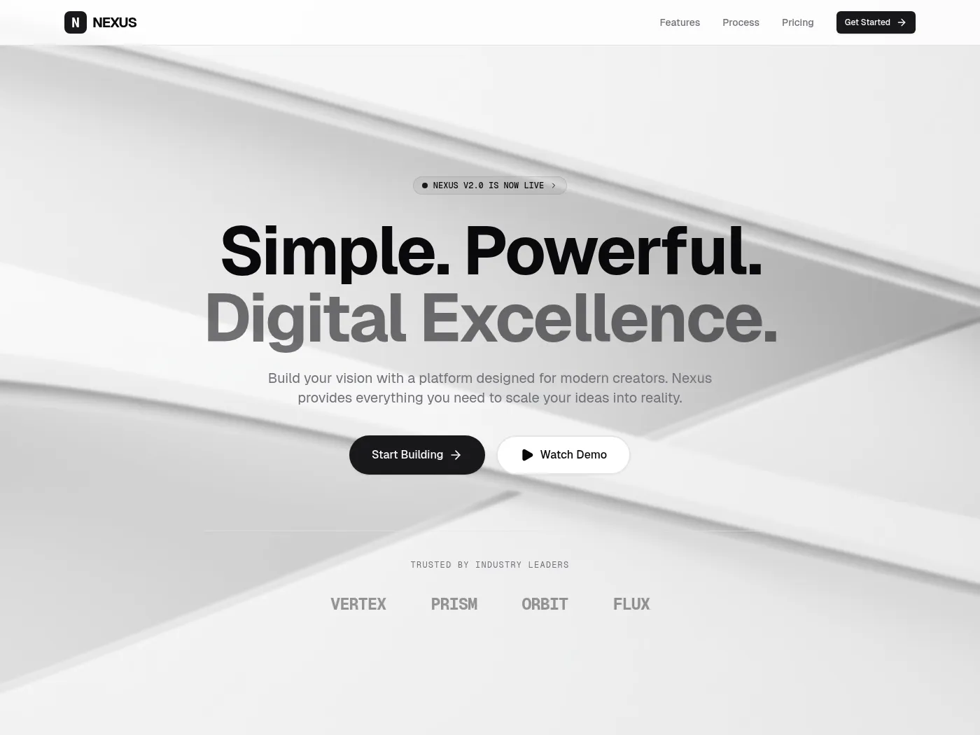 Simple Landing Page
