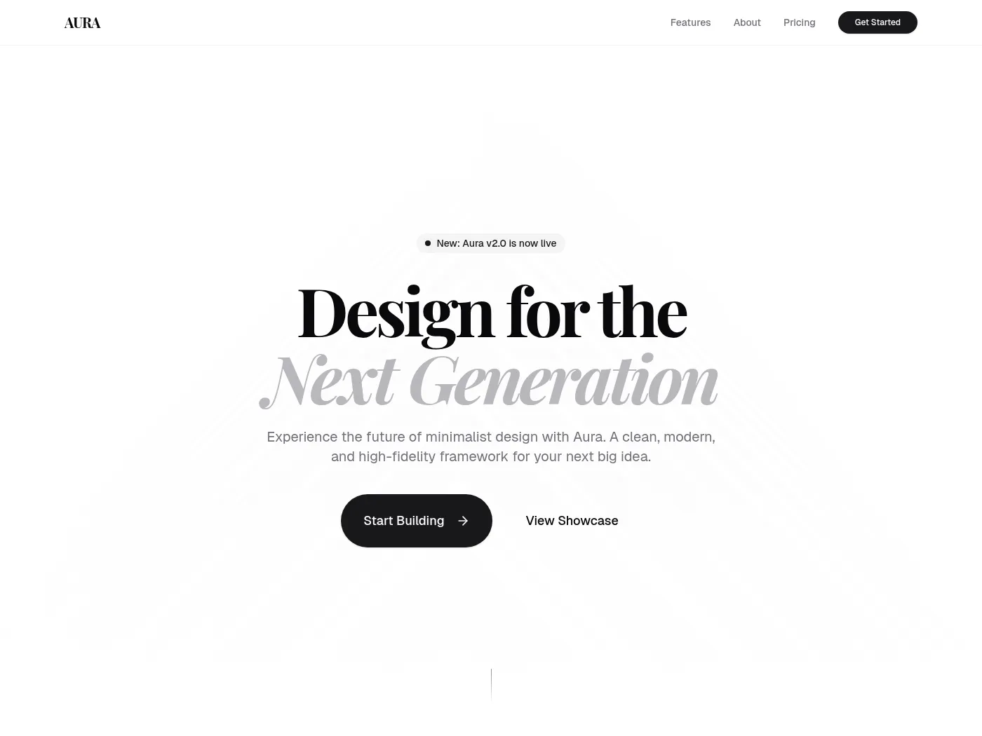 Simple Landing Page