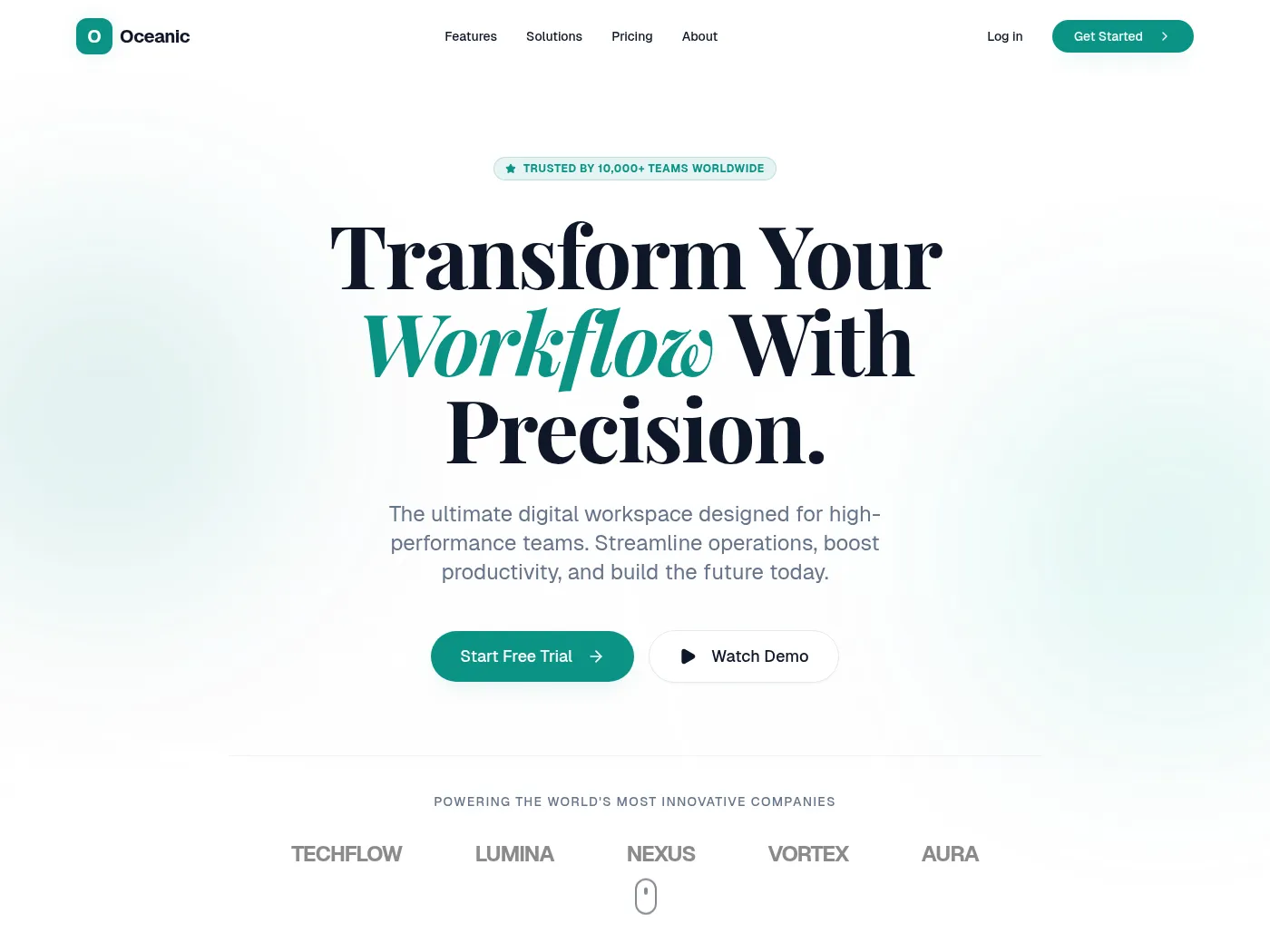 Simple Landing Page