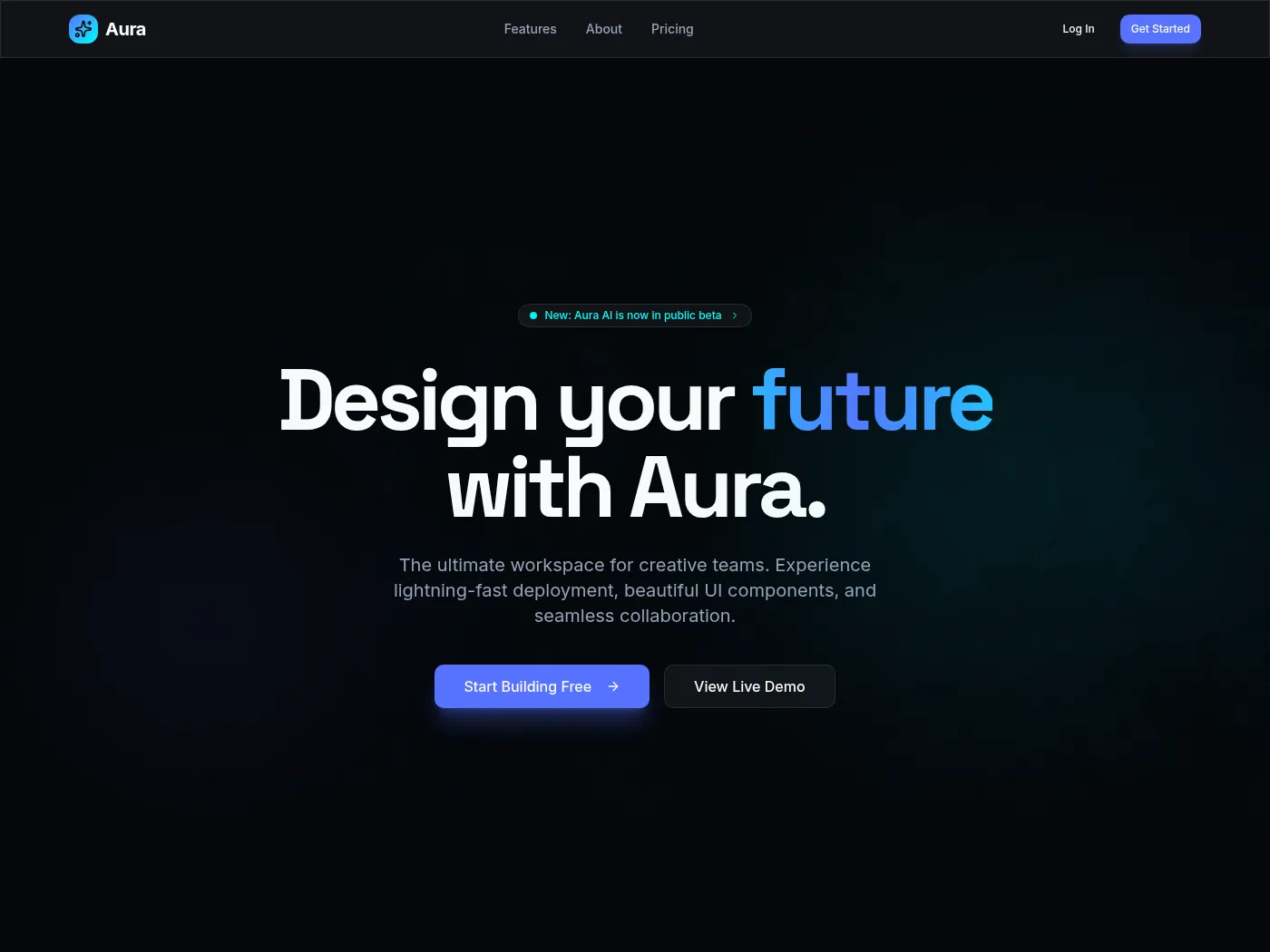 Simple Landing Page