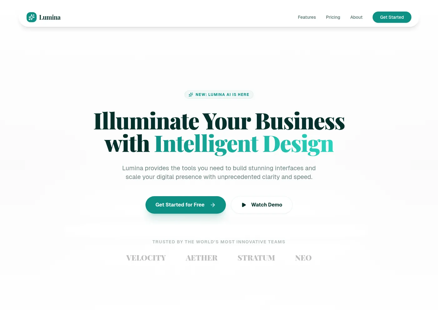Simple Landing Page
