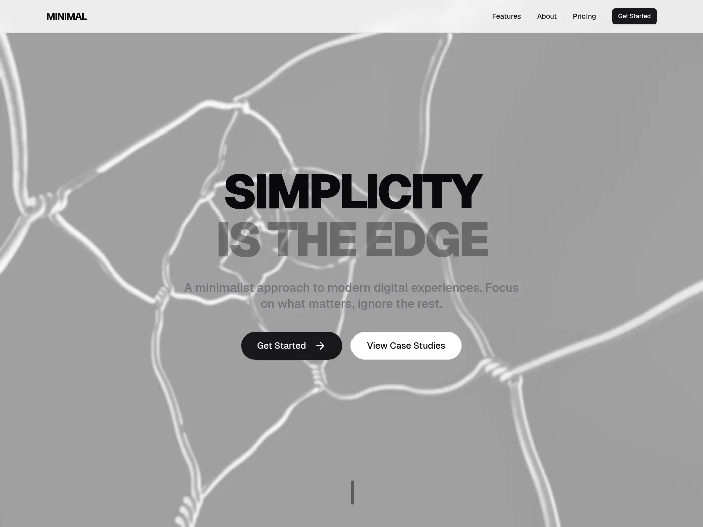 Simple Landing Page