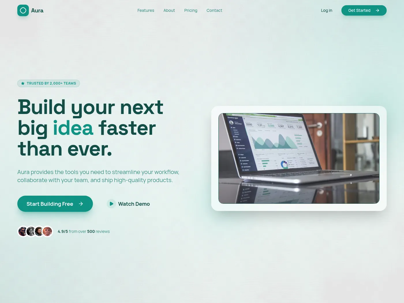 Simple Landing Page