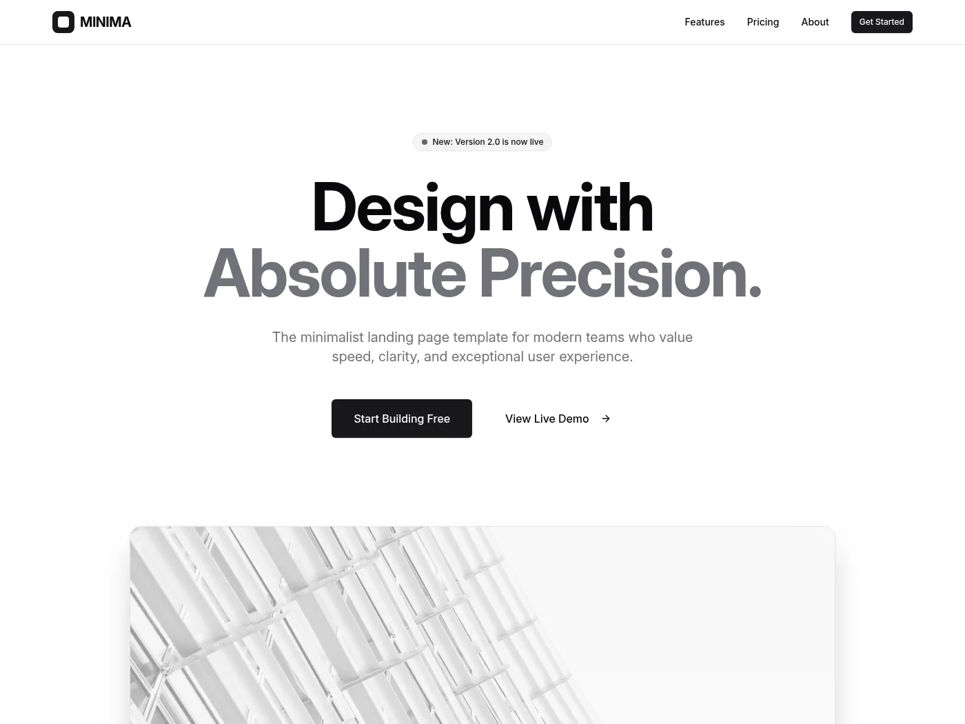 Simple Landing Page