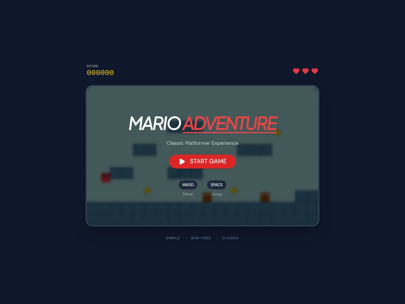 Simple Mario Adventure