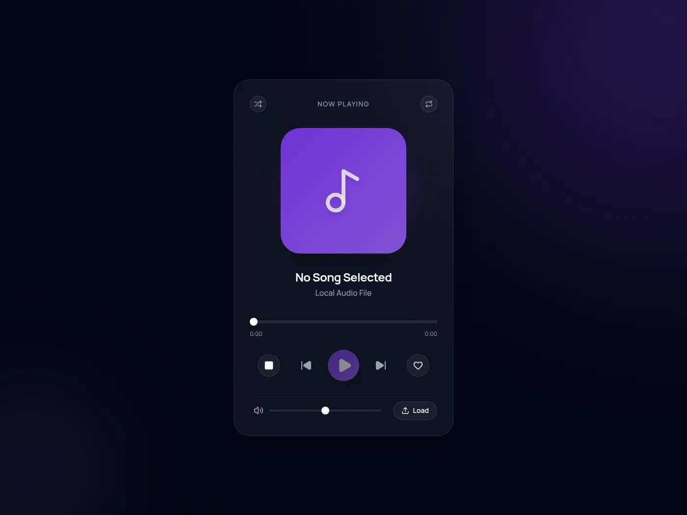 Simple Music Player