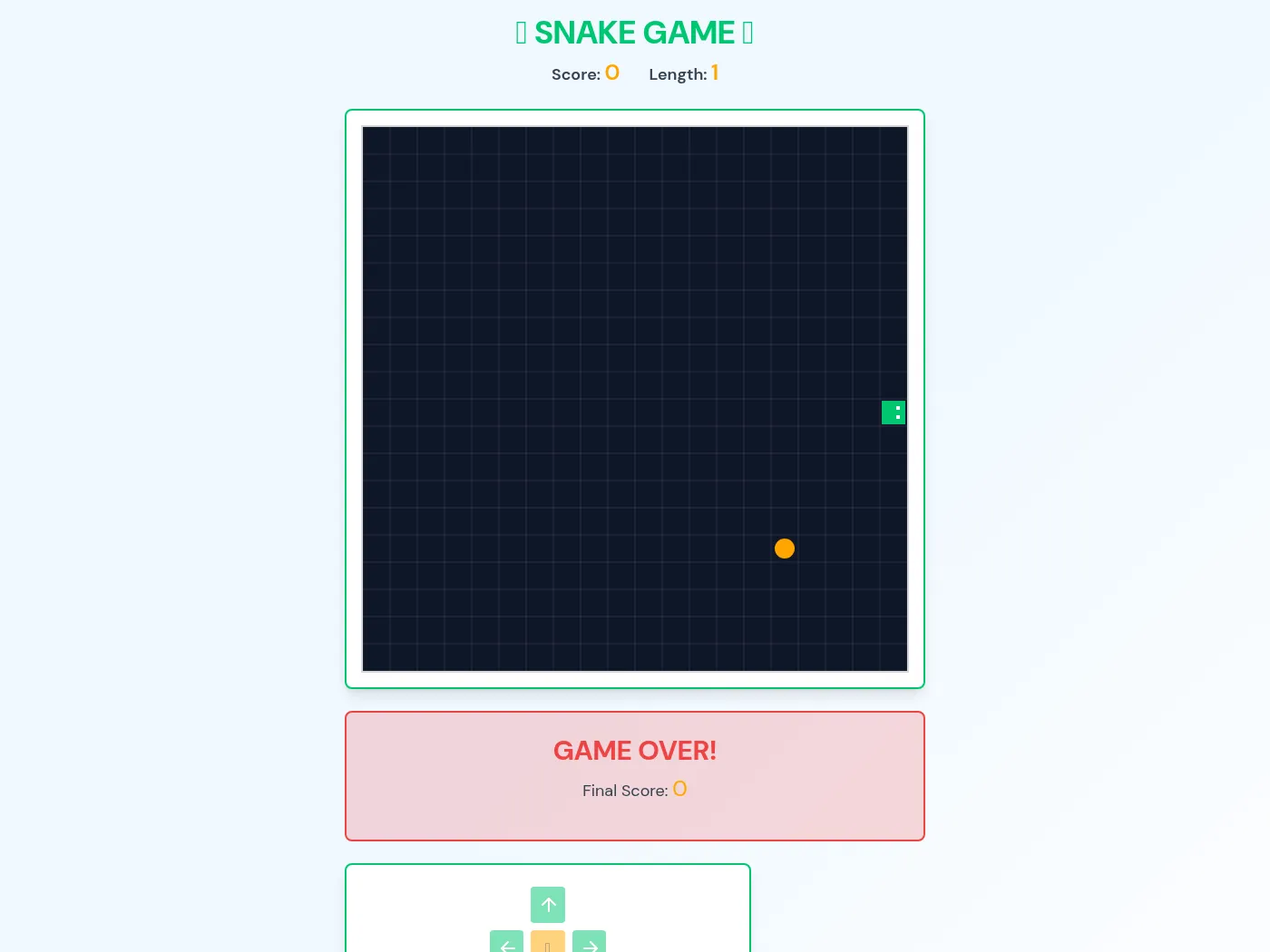 Simple Snake Game