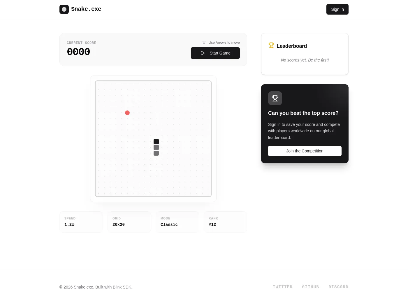 Simple Snake Game