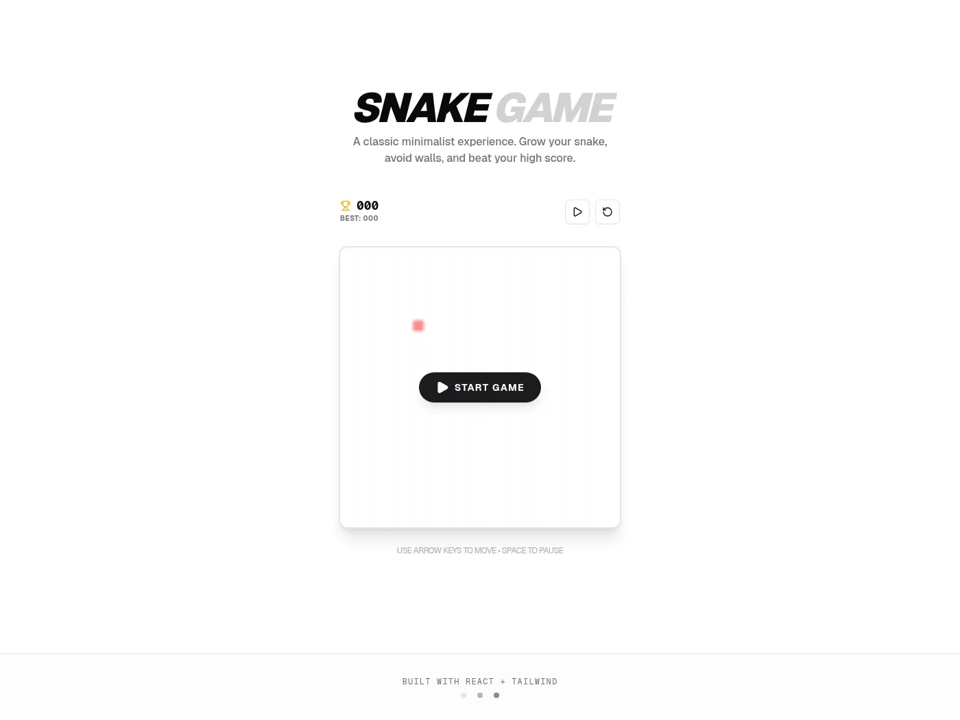 Simple Snake Game