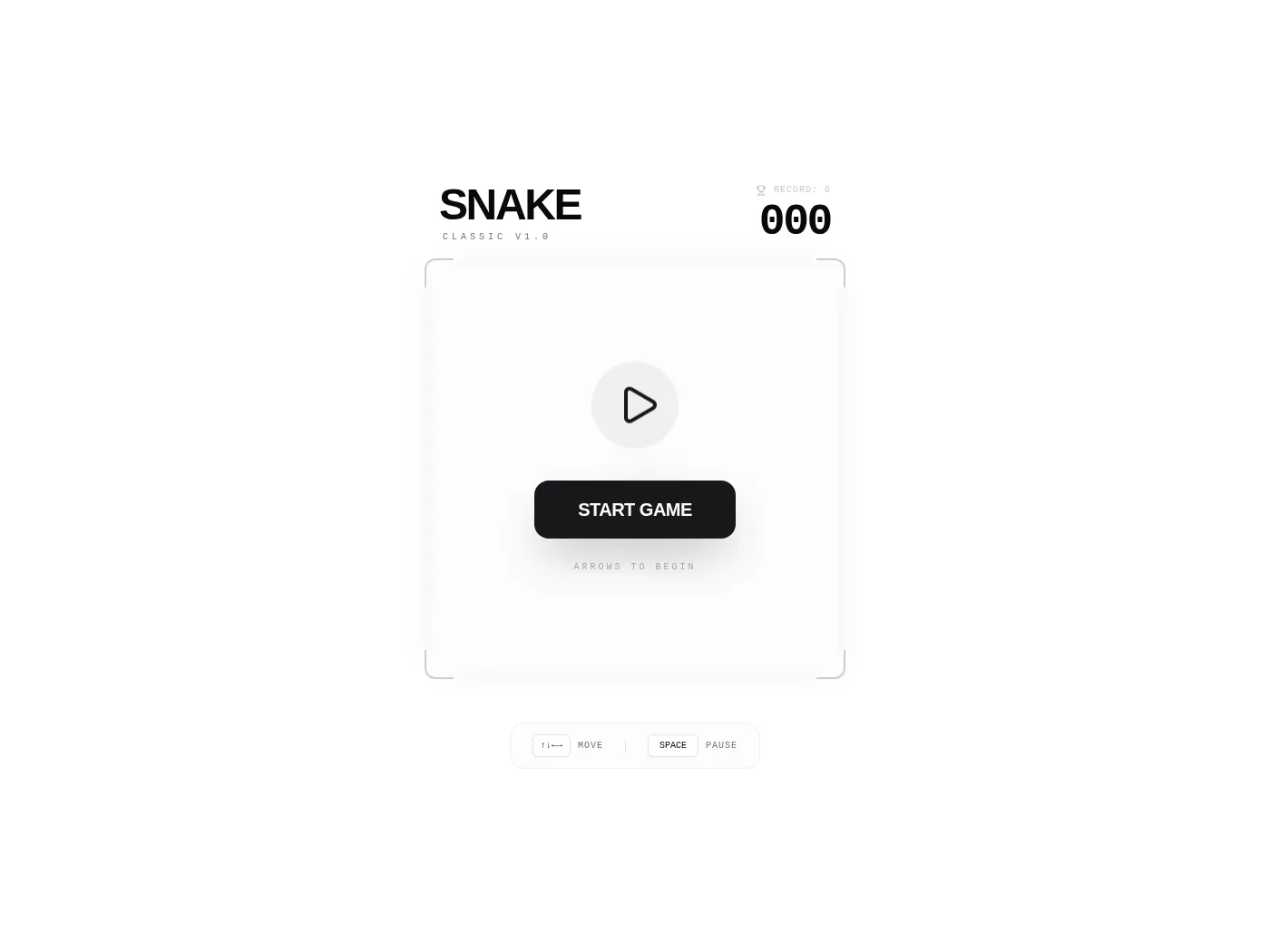 Simple Snake Game