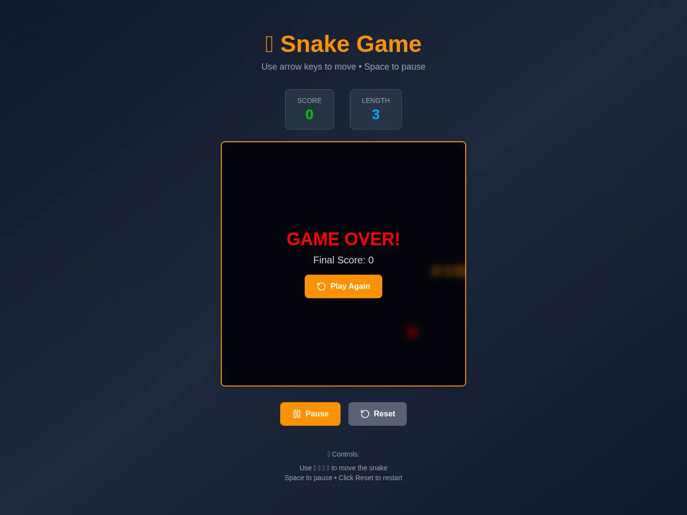 Simple Snake Game