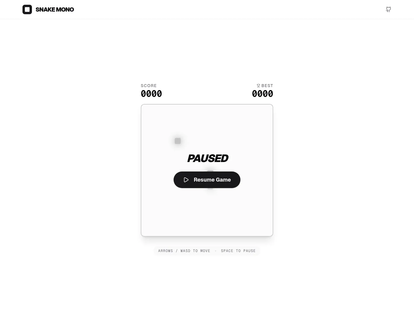 Simple Snake Game