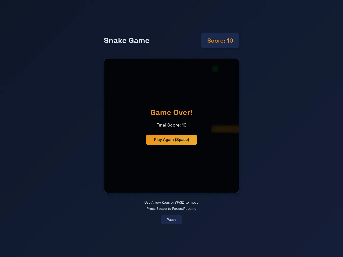 Simple Snake Game