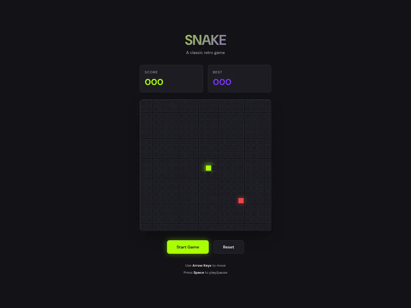 Simple Snake Game