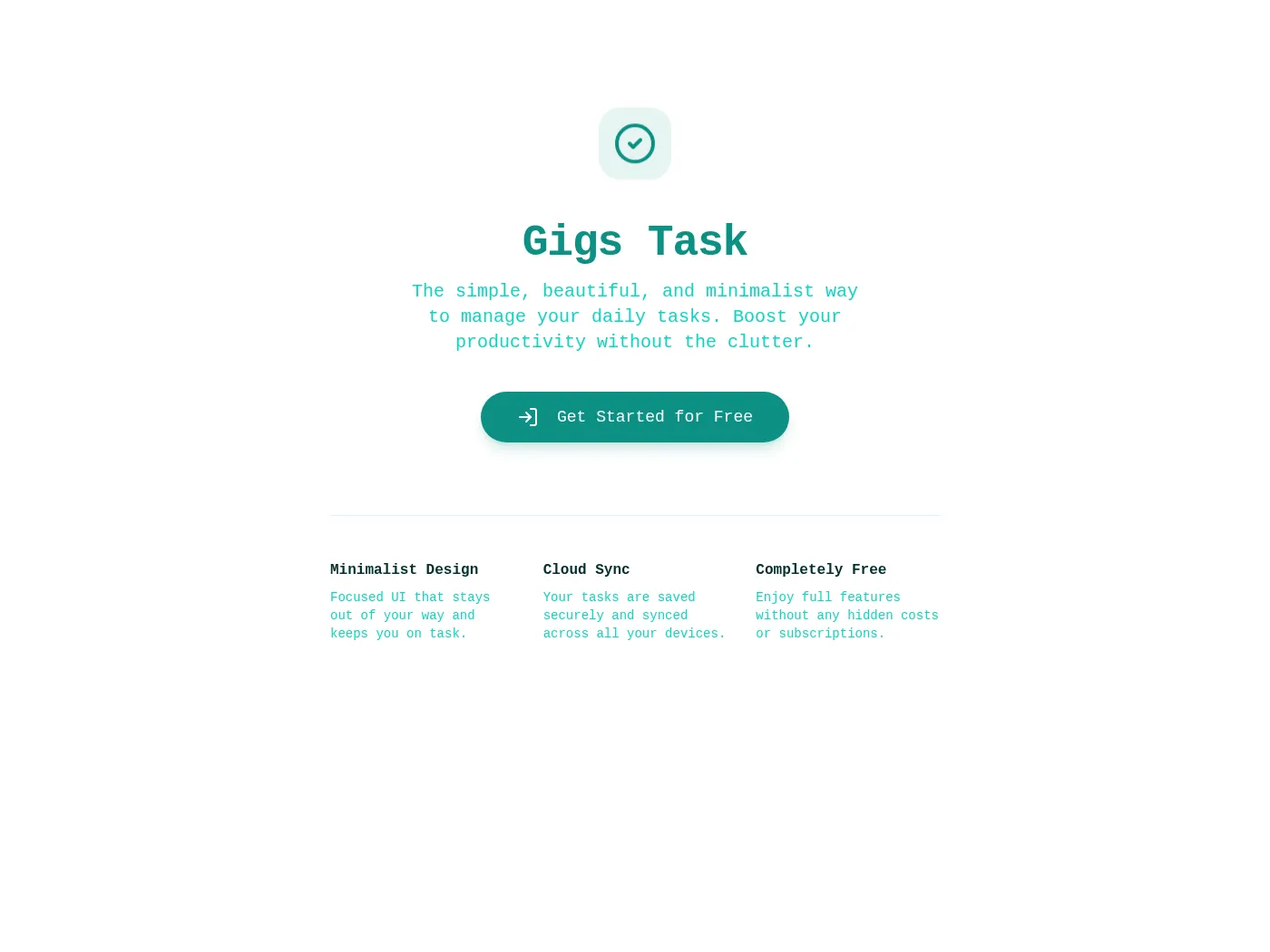 Simple To-Do List App