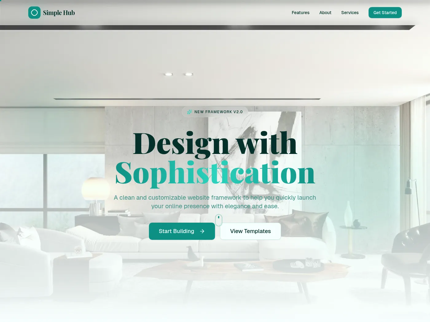 Simple Website Hub
