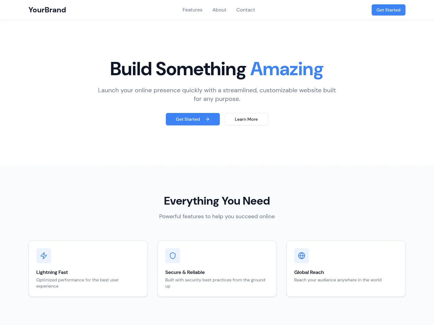 Simple Site Starter
