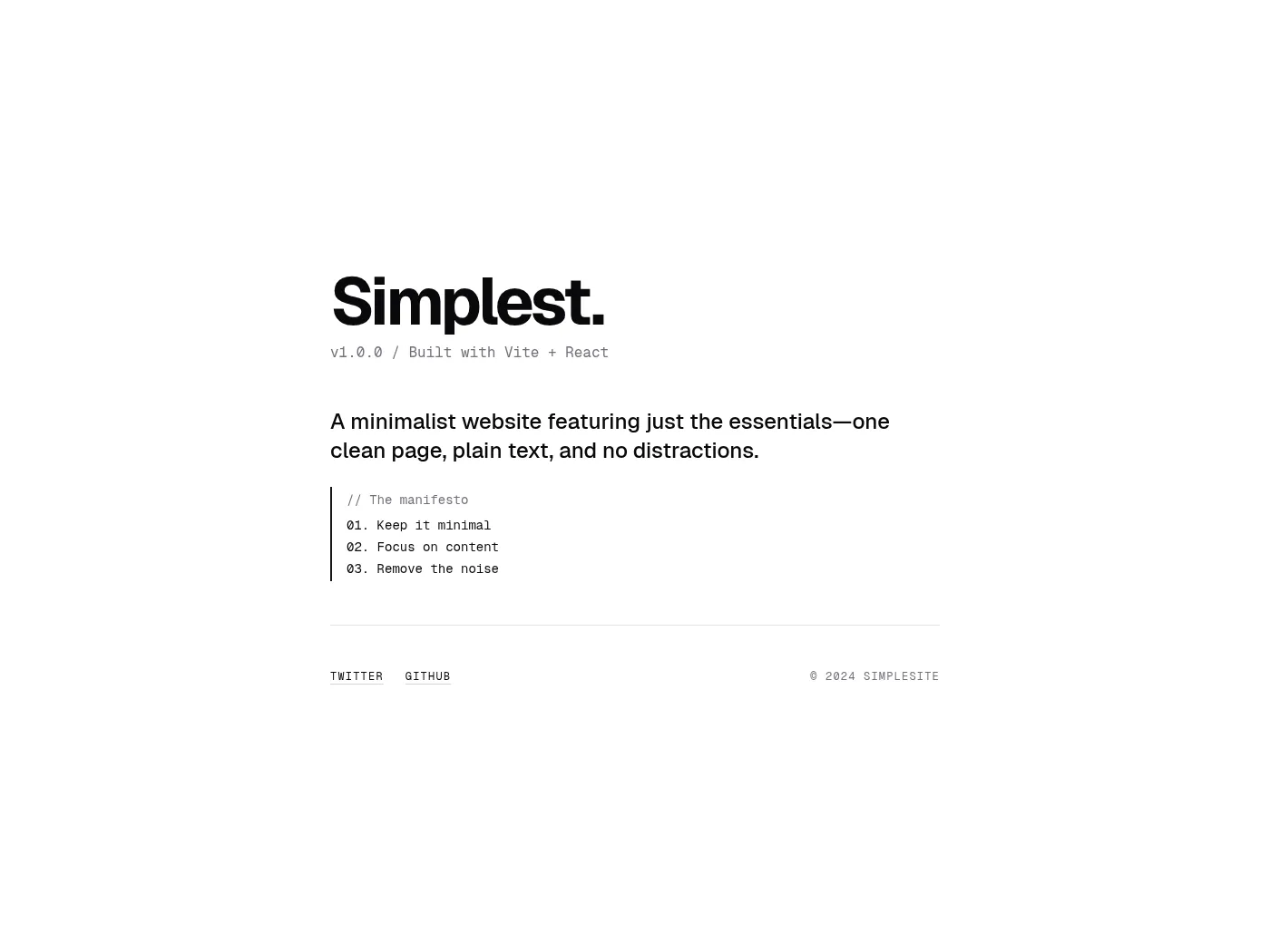 SimpleSite