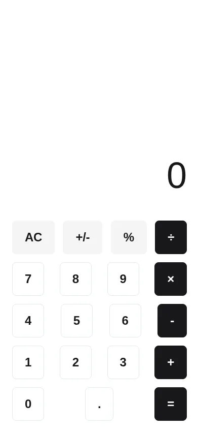 SimpleCalc Android