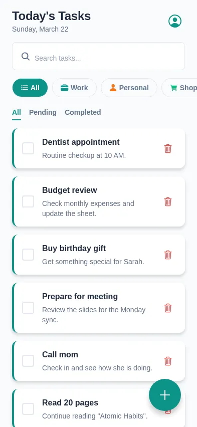 SimpleTask To-Do App