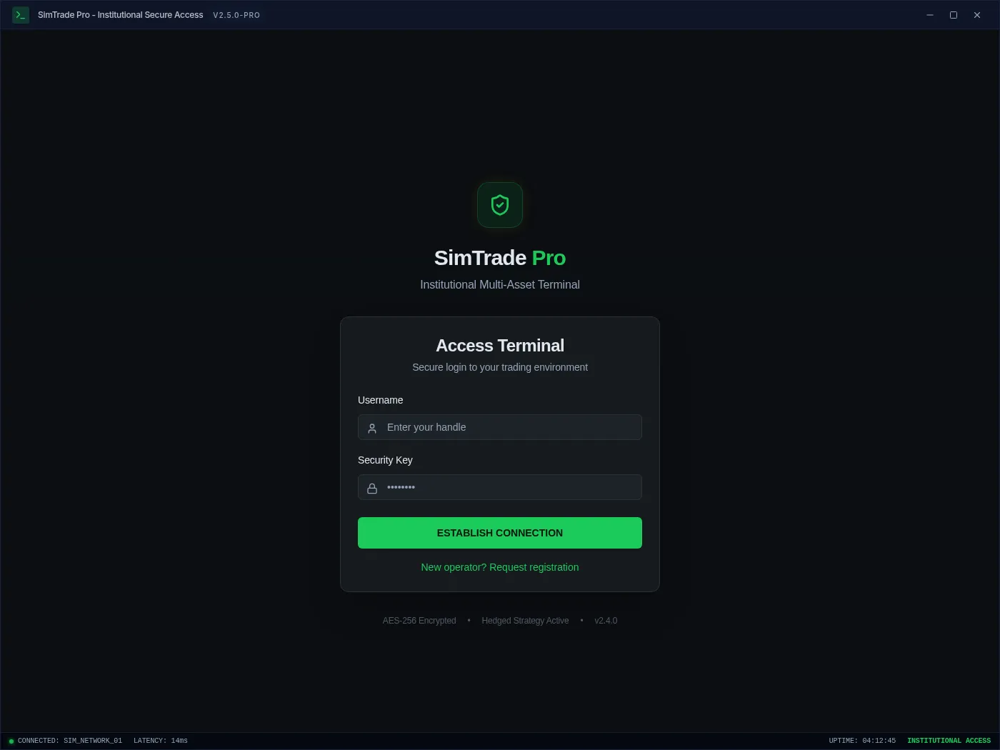 SimTrade Pro Dashboard