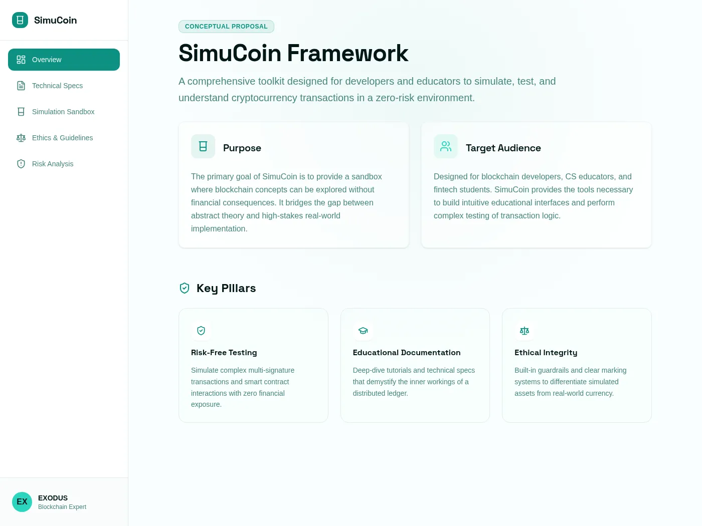 SimuCoin Framework