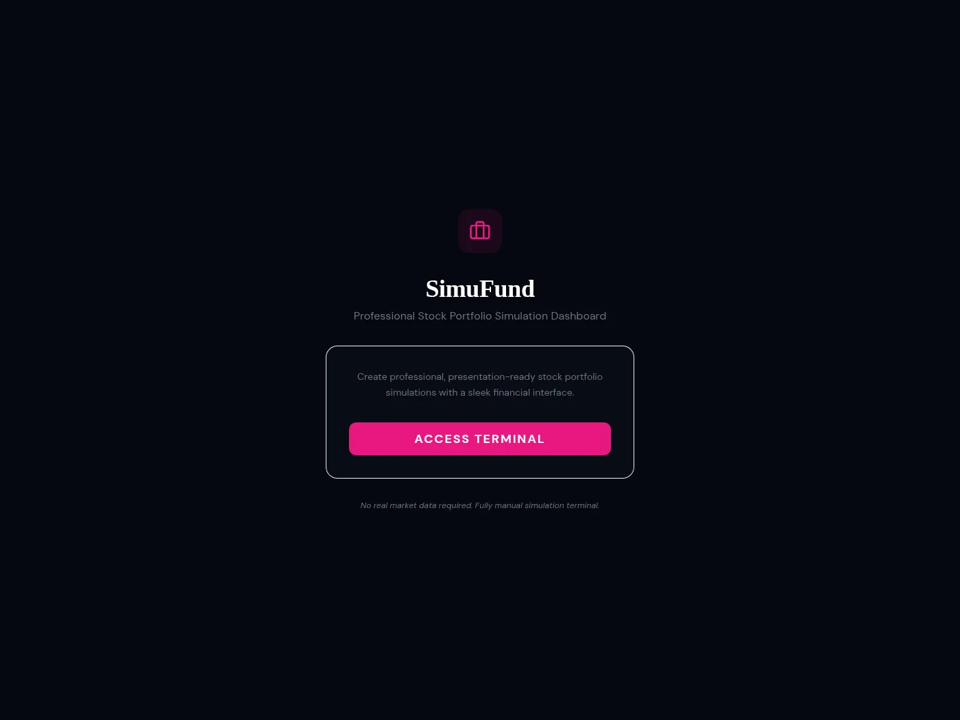 SimuFund Portfolio Dashboard