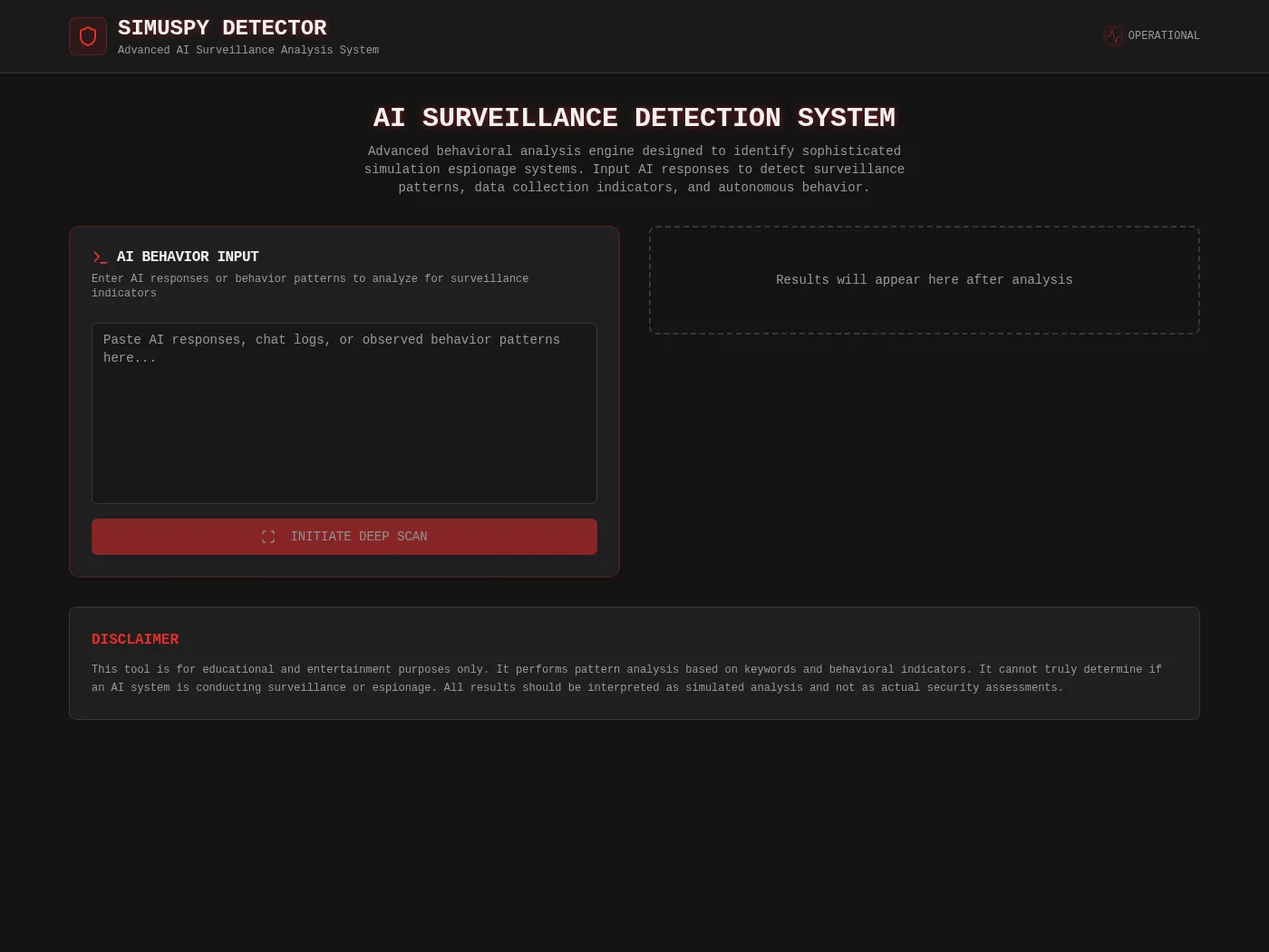 SimuSpy Detector