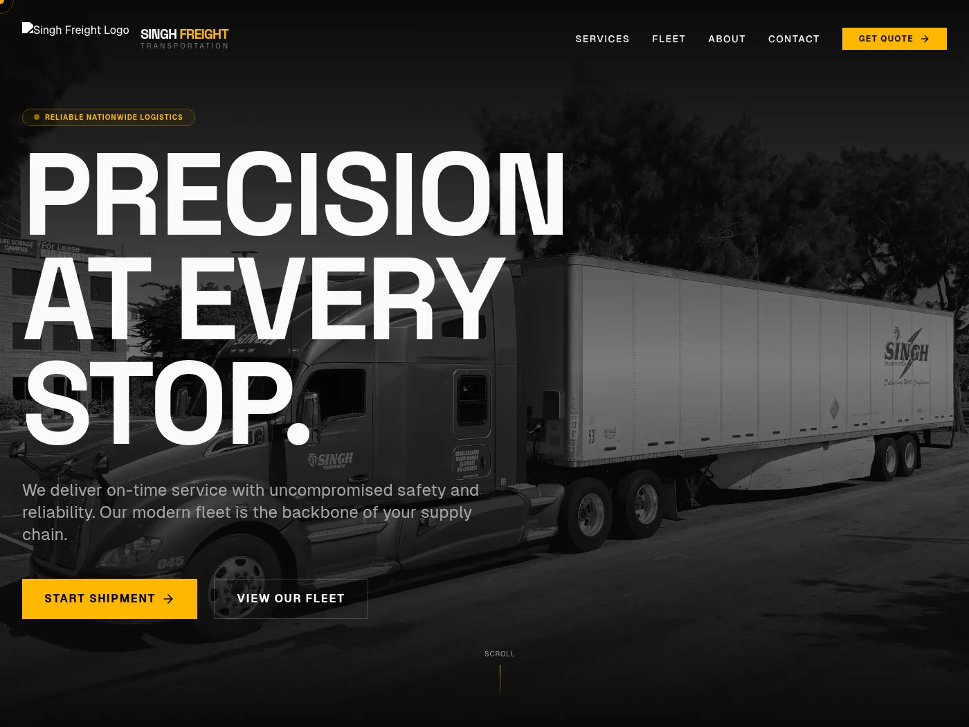 Singh Transport Web