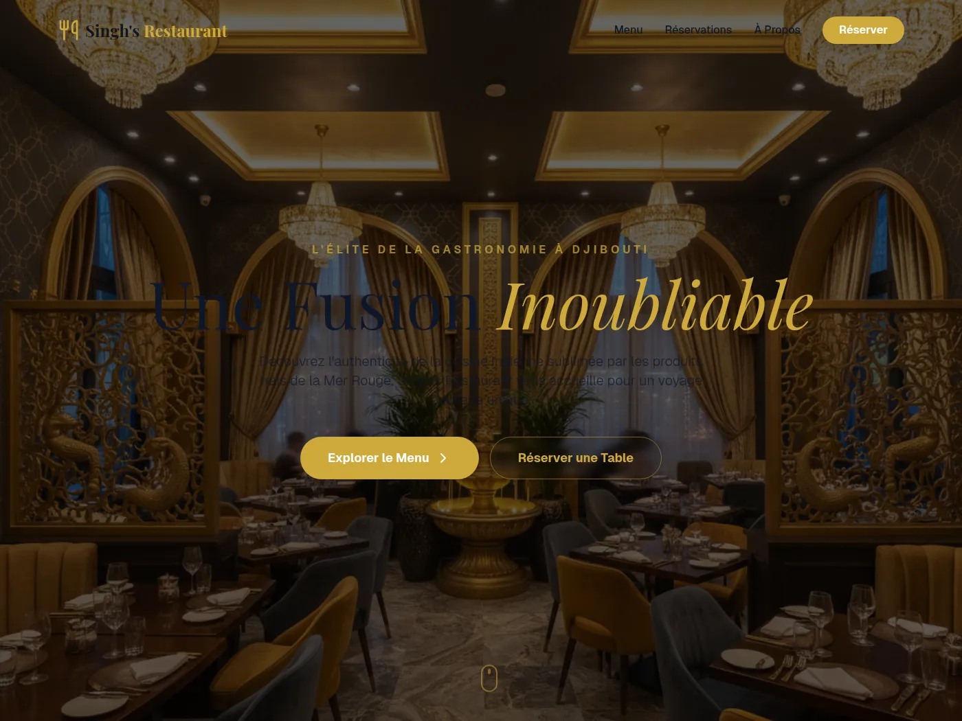 Singh’s Restaurant Web