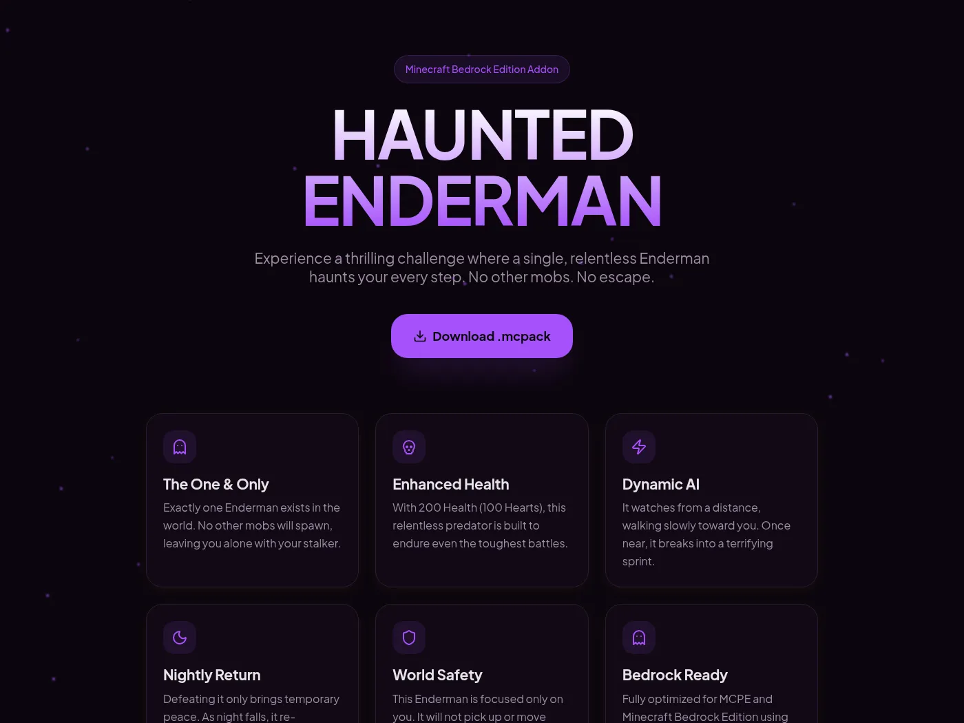 Haunted Enderman Pack