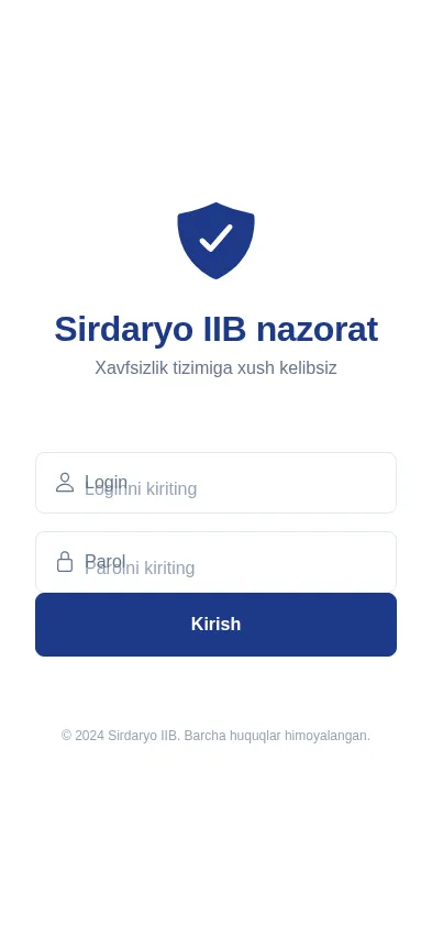 Sirdaryo IIB Control App