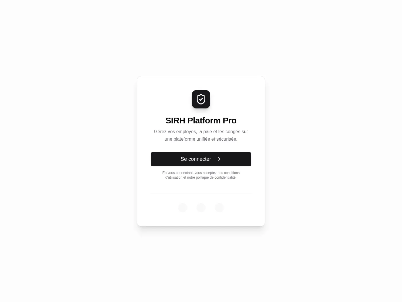 SIRH Platform Pro