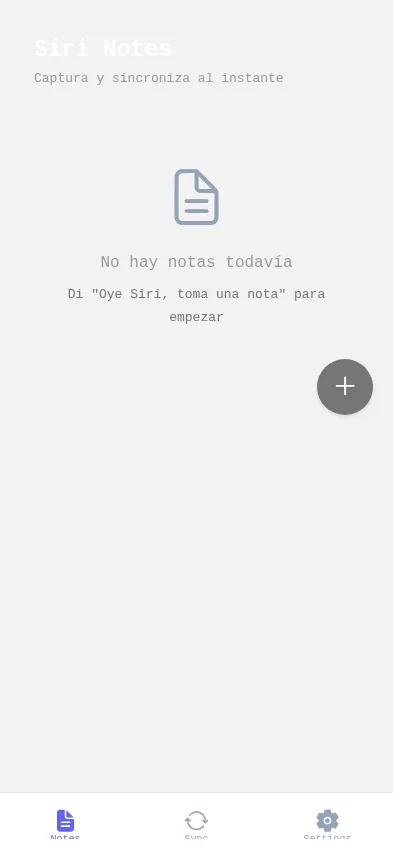 Siri Notes Sync