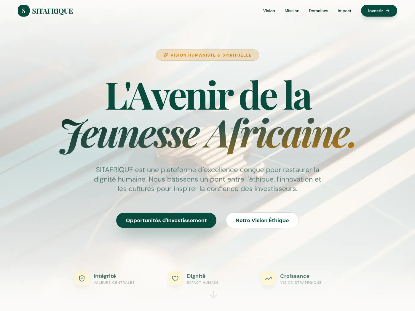 SITAFRIQUE Digital Platform