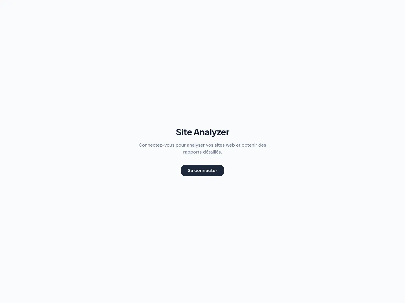 Site Analyzer