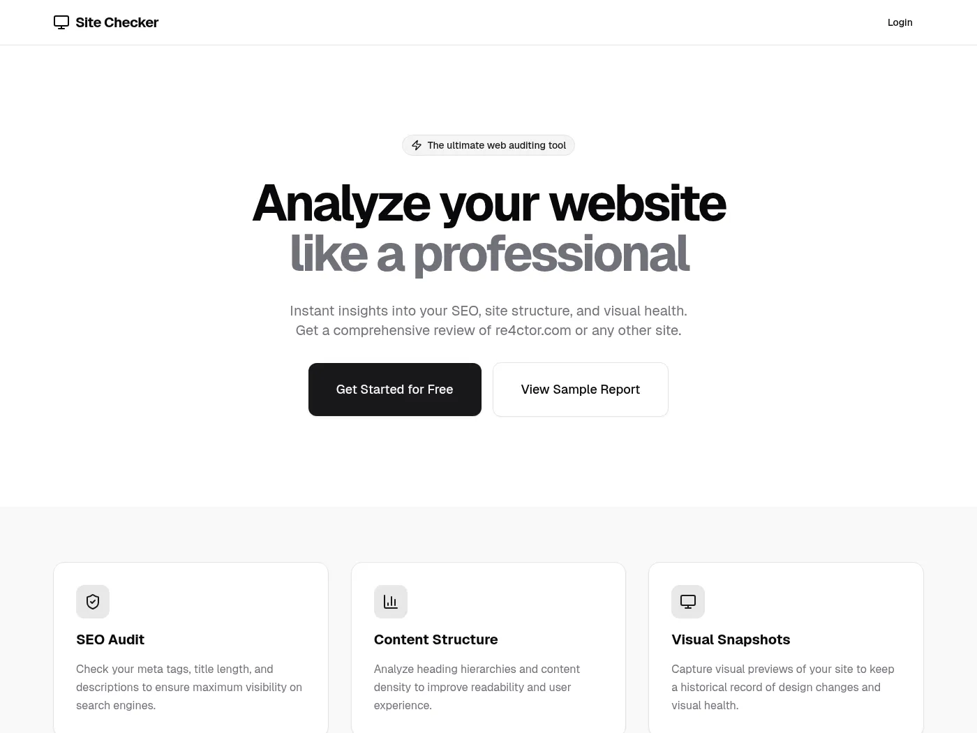 Site Checker