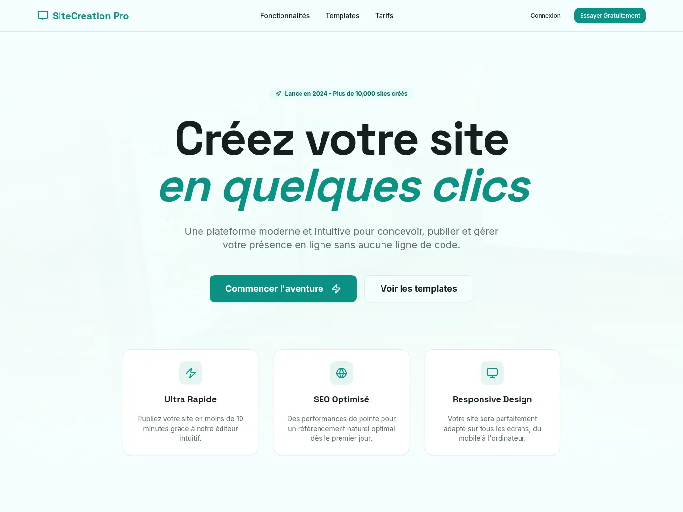 Site Creation Pro