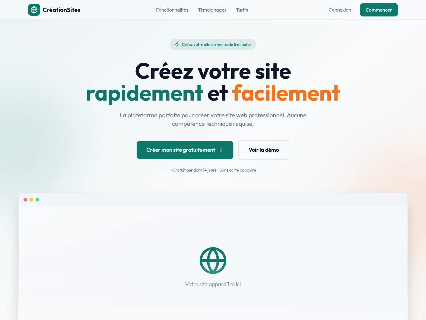 Site Creator Platform