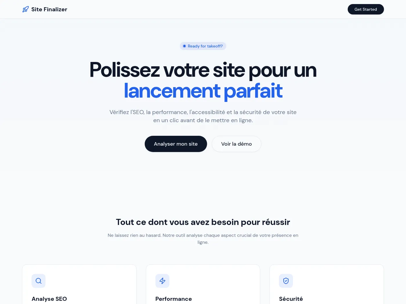 Site Finalizer
